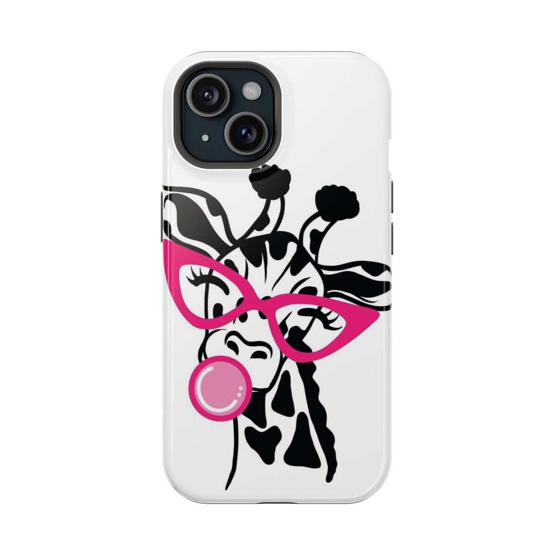 Glossy Black and White Giraffe Magsafe Tough Cases - Etsy