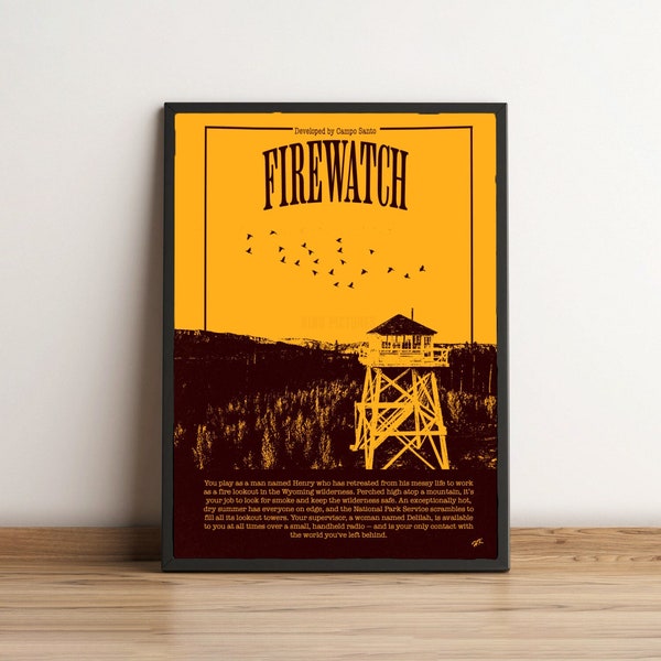 Firewatch - Etsy