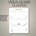 Vision Board Printables 2024 Vision Board Vision Board Template Vision ...