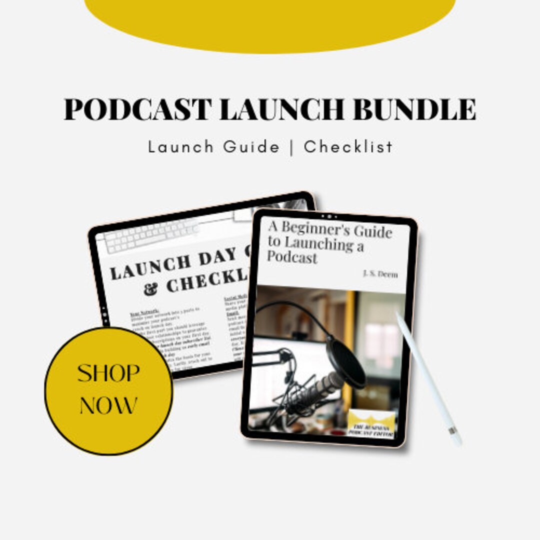 Podcast Launch Guide - Etsy