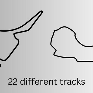 22 Separate Racing_tracks PNG & SVG Files for T Shirts - Etsy