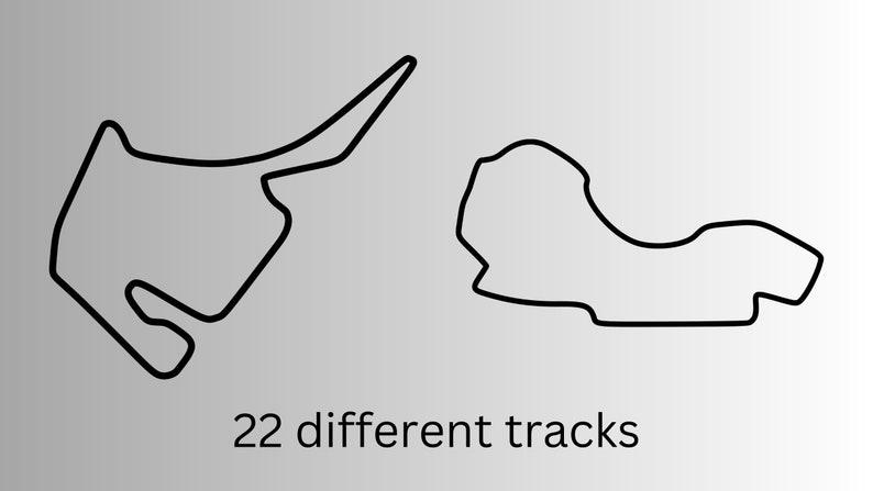 22 Separate Racing_tracks PNG & SVG Files for T Shirts, Youtube Videos ...