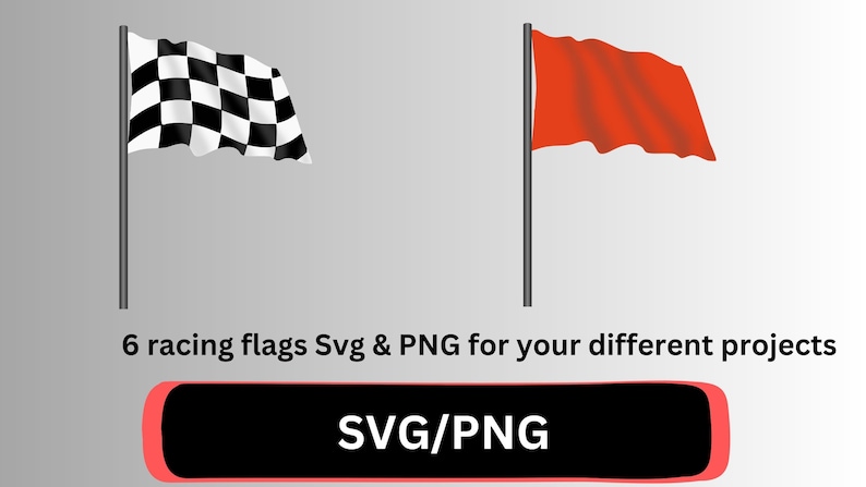 6 Different Racing Flags for Your Projects - Etsy