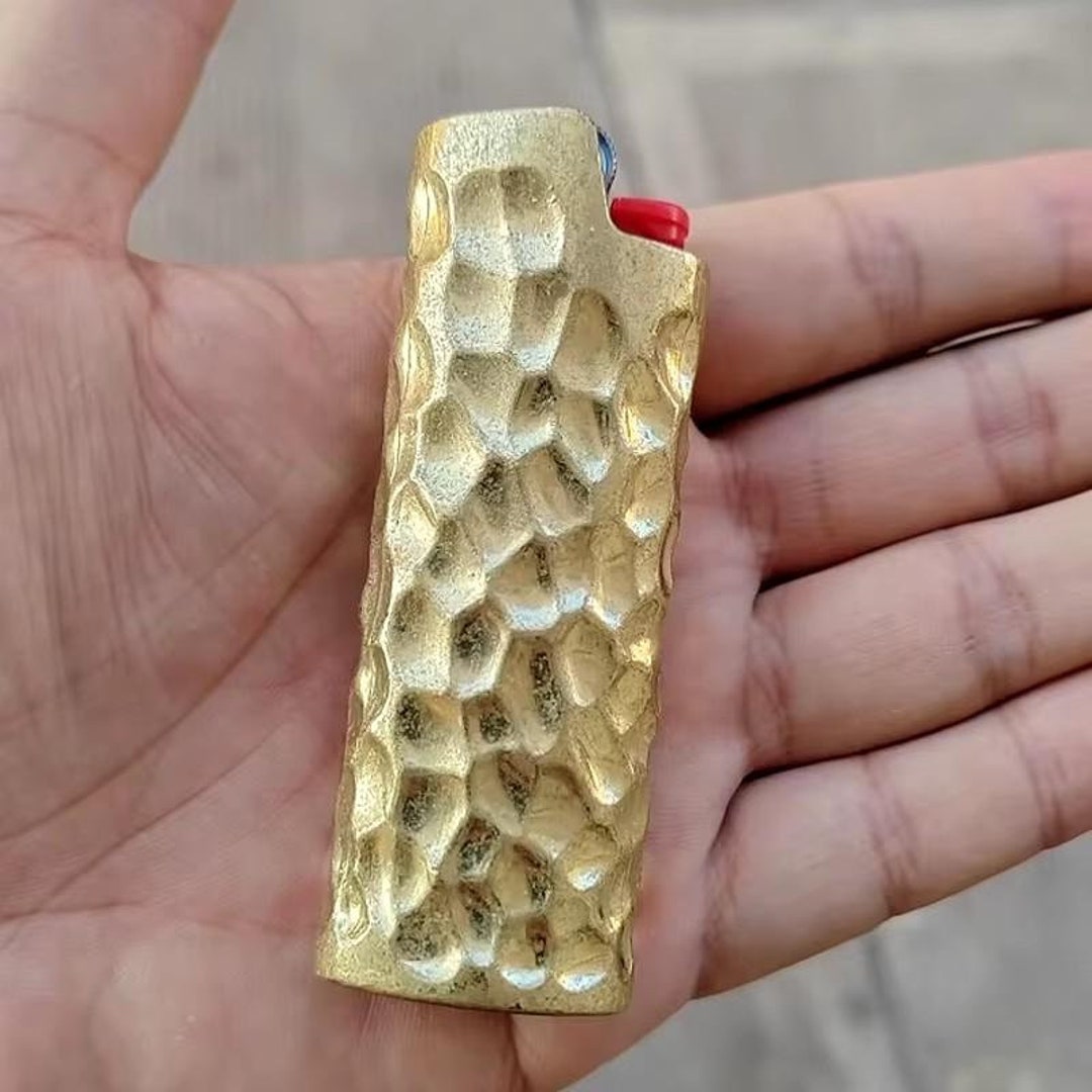 Vintage Heavy Armor Lighter Case | Fits Bic J6 Lighters (regular ...