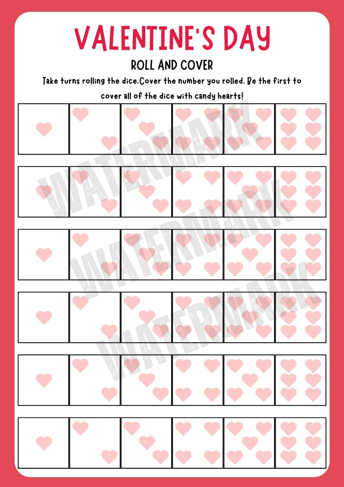 Printable Activity Pages Set of 5 Kids Valentine Activity Pages ...