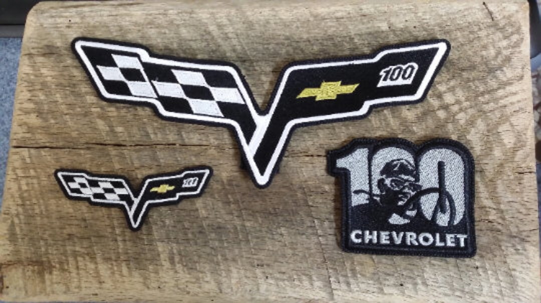 Embroidered Corvette Logo Patches - Etsy