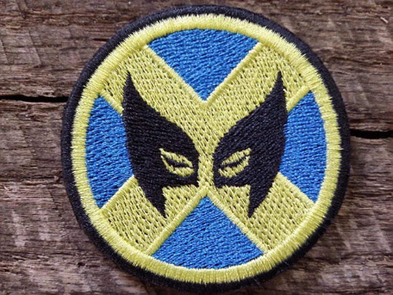 Marvel Wolverine Embroidered Patches - Etsy