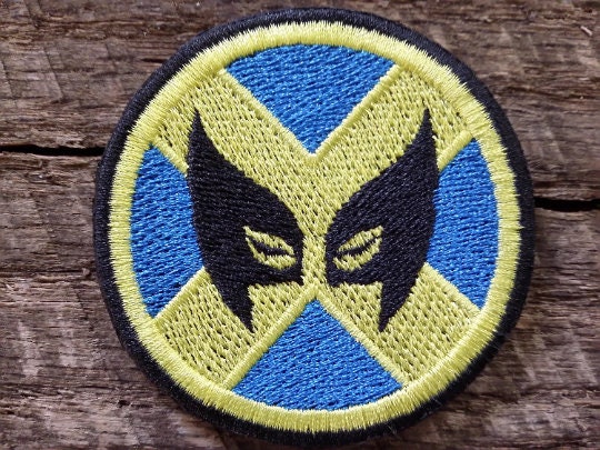 Marvel Wolverine Embroidered Patches - Etsy
