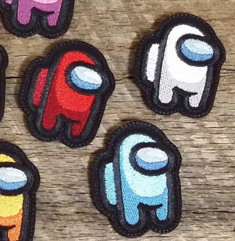 Among Us Original Crewmate/ Imposter Embroidered Patches - Etsy