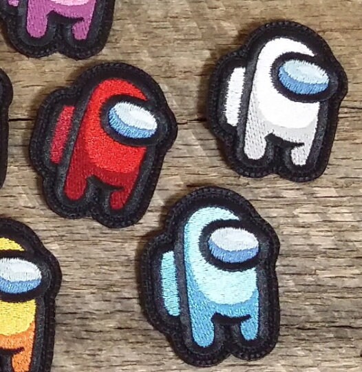 Among Us Original Crewmate/ Imposter Embroidered Patches - Etsy