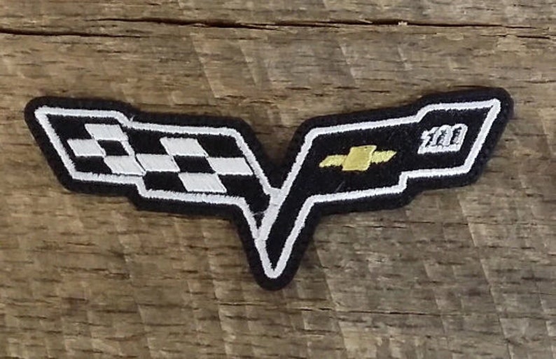 Embroidered Corvette Logo Patches - Etsy