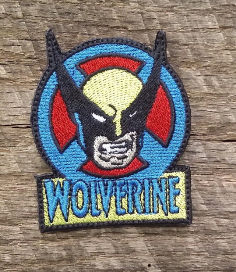 Marvel Wolverine Embroidered Patches - Etsy