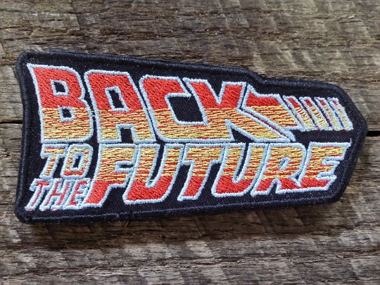 Back to the Future Embroidered Patches - Etsy