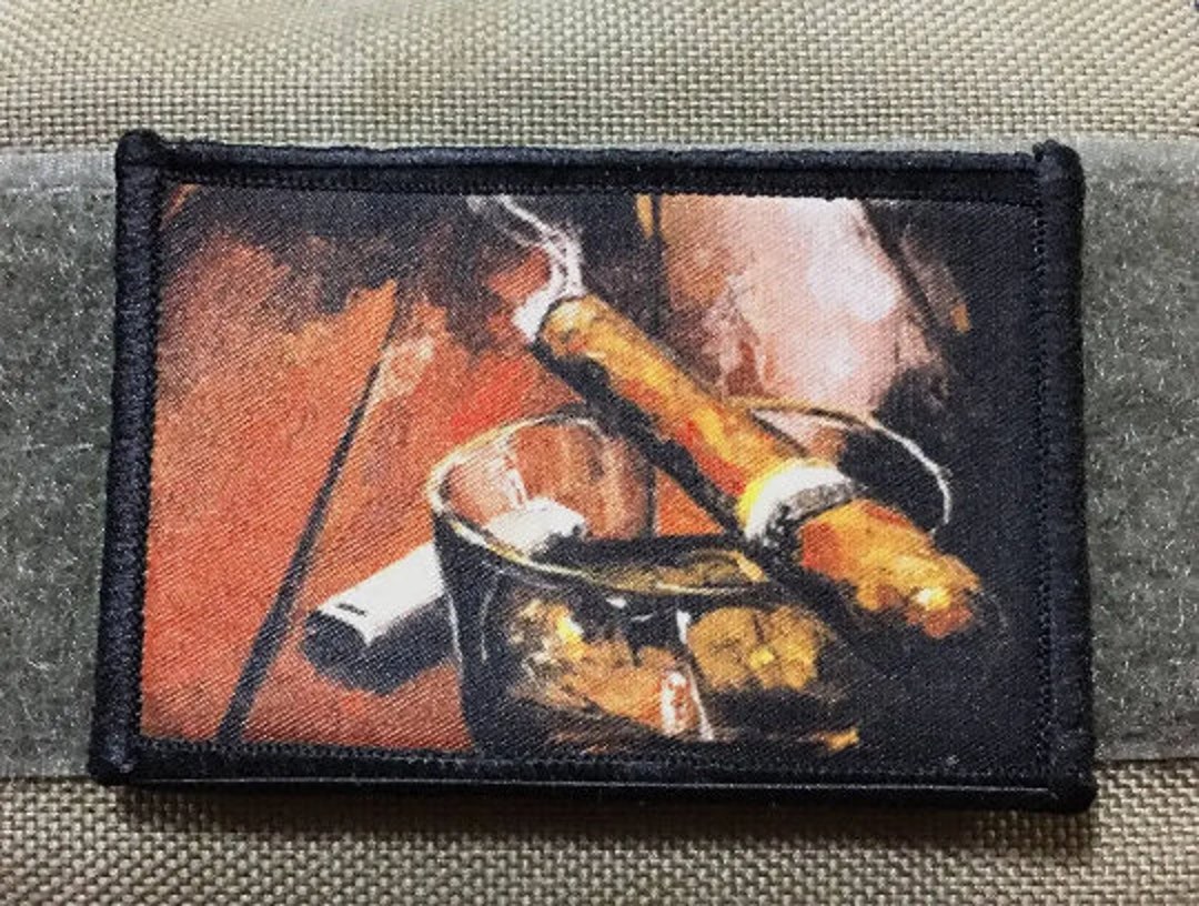 Cigars and Tobacco Sublimated Patches - Etsy