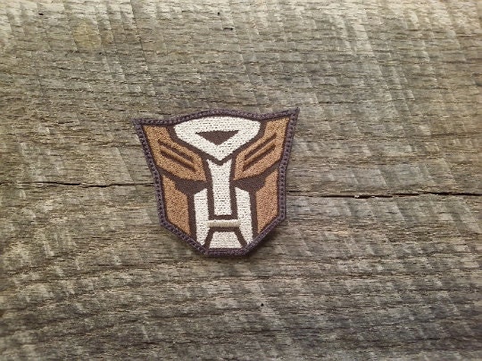 Transformers Embroidered Logo Patches - Etsy