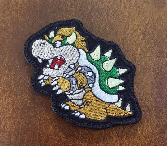 Super Mario Bros. Embroidered Patches - Etsy