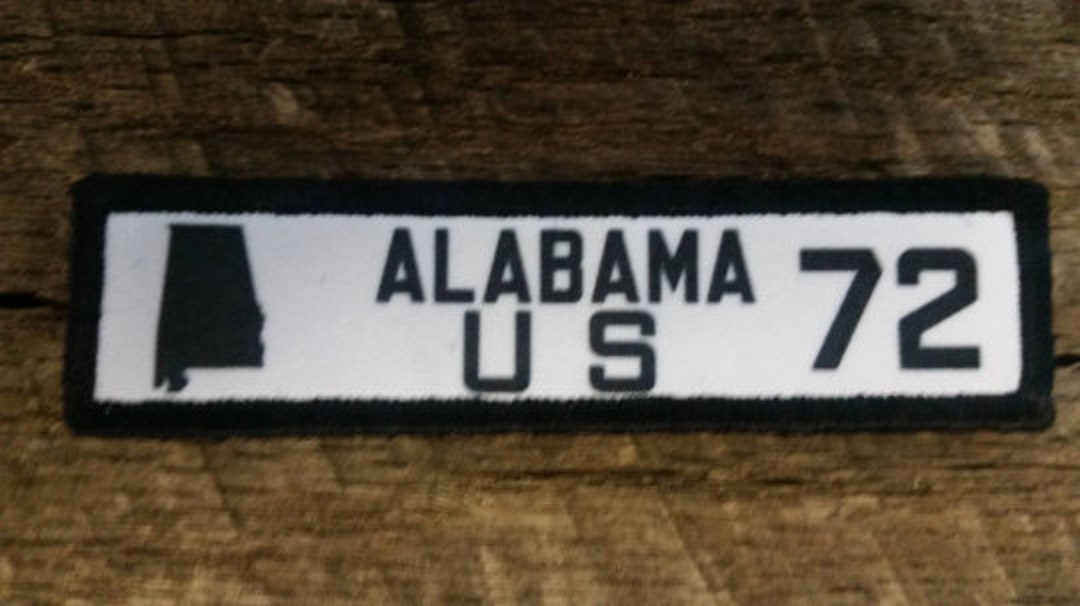 North Alabama Highway 72 Hook and Loop Patch - Etsy