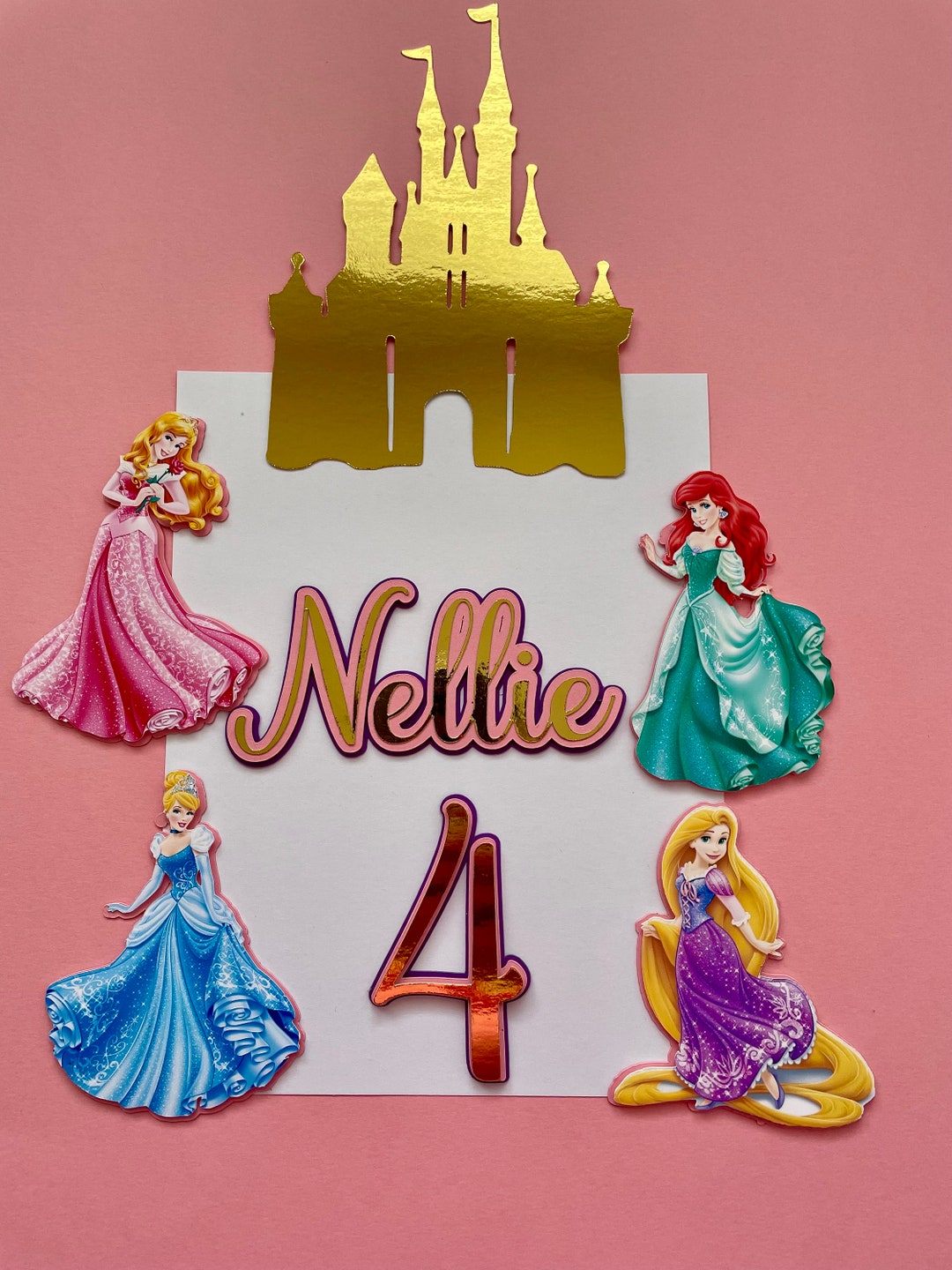 Princess Cake Toppers - Etsy UK