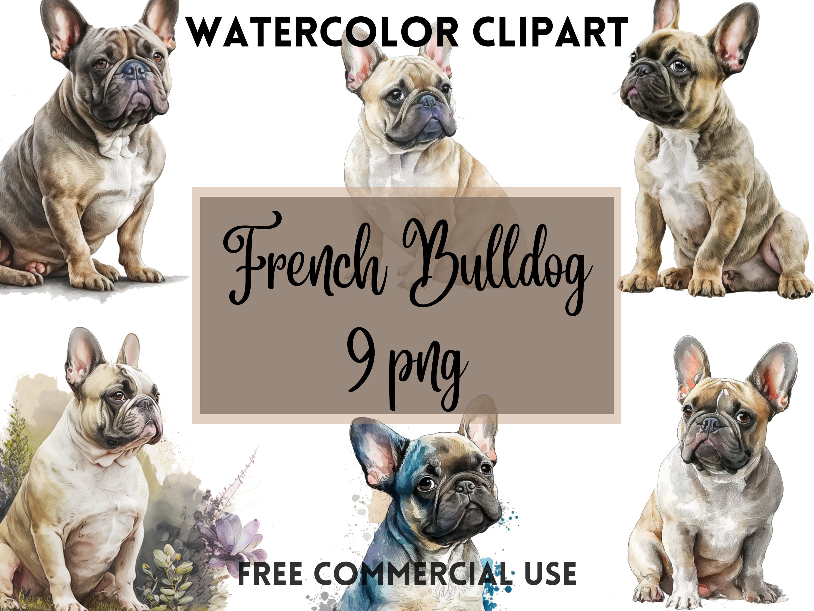 Bulldog Clip Art Free
