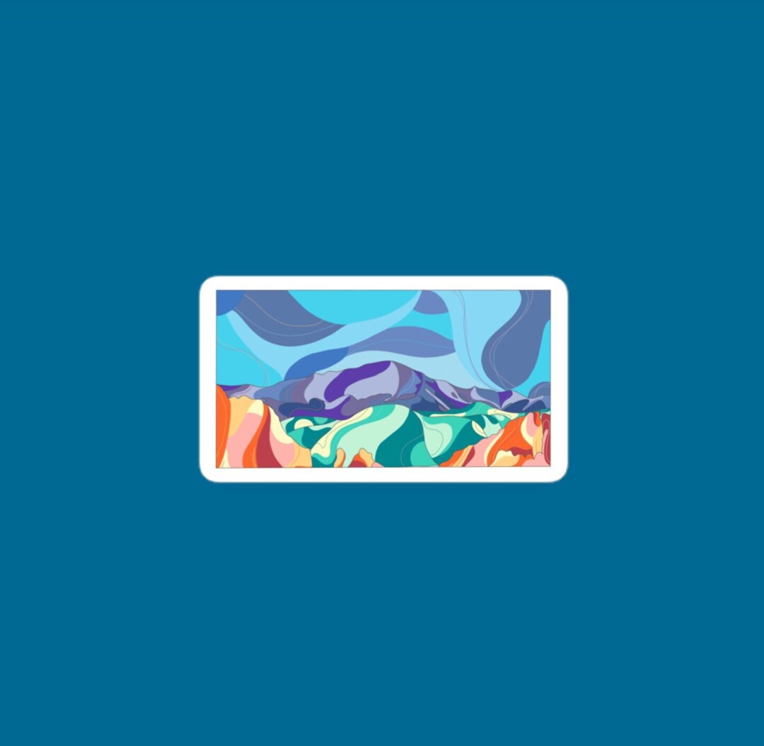 Pikes Peak Sticker - Etsy