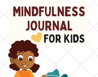 Mindfulness Journal for Kids, Printable Activity Diary (digital ...