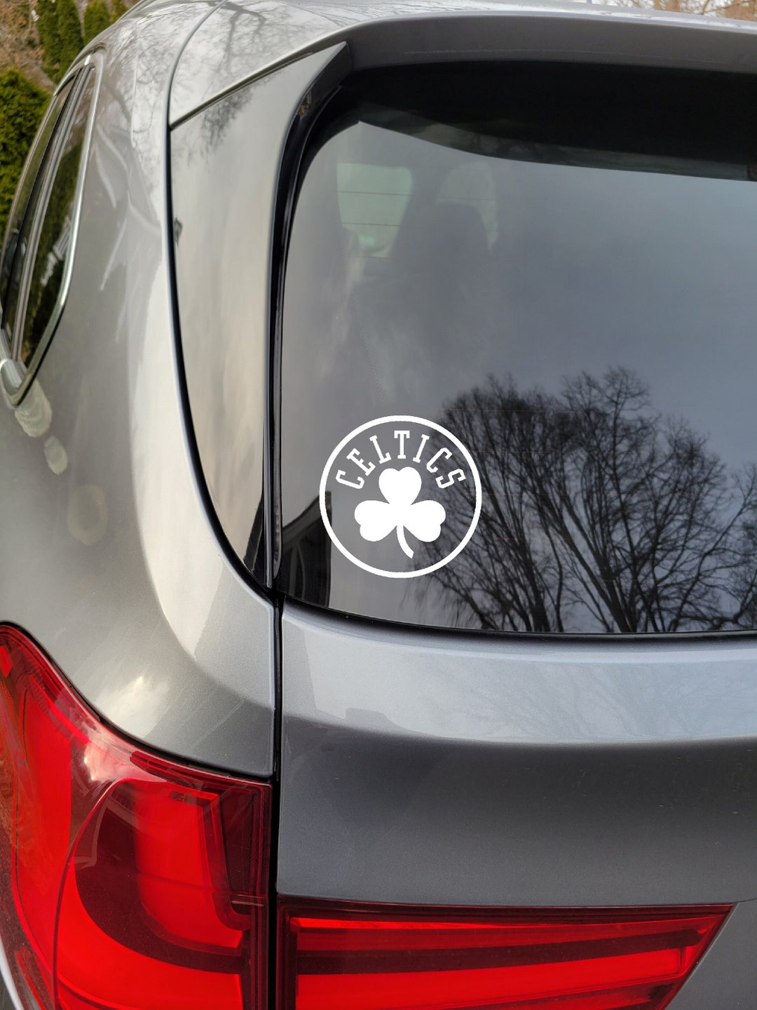 Boston Celtics Car Decal - Etsy