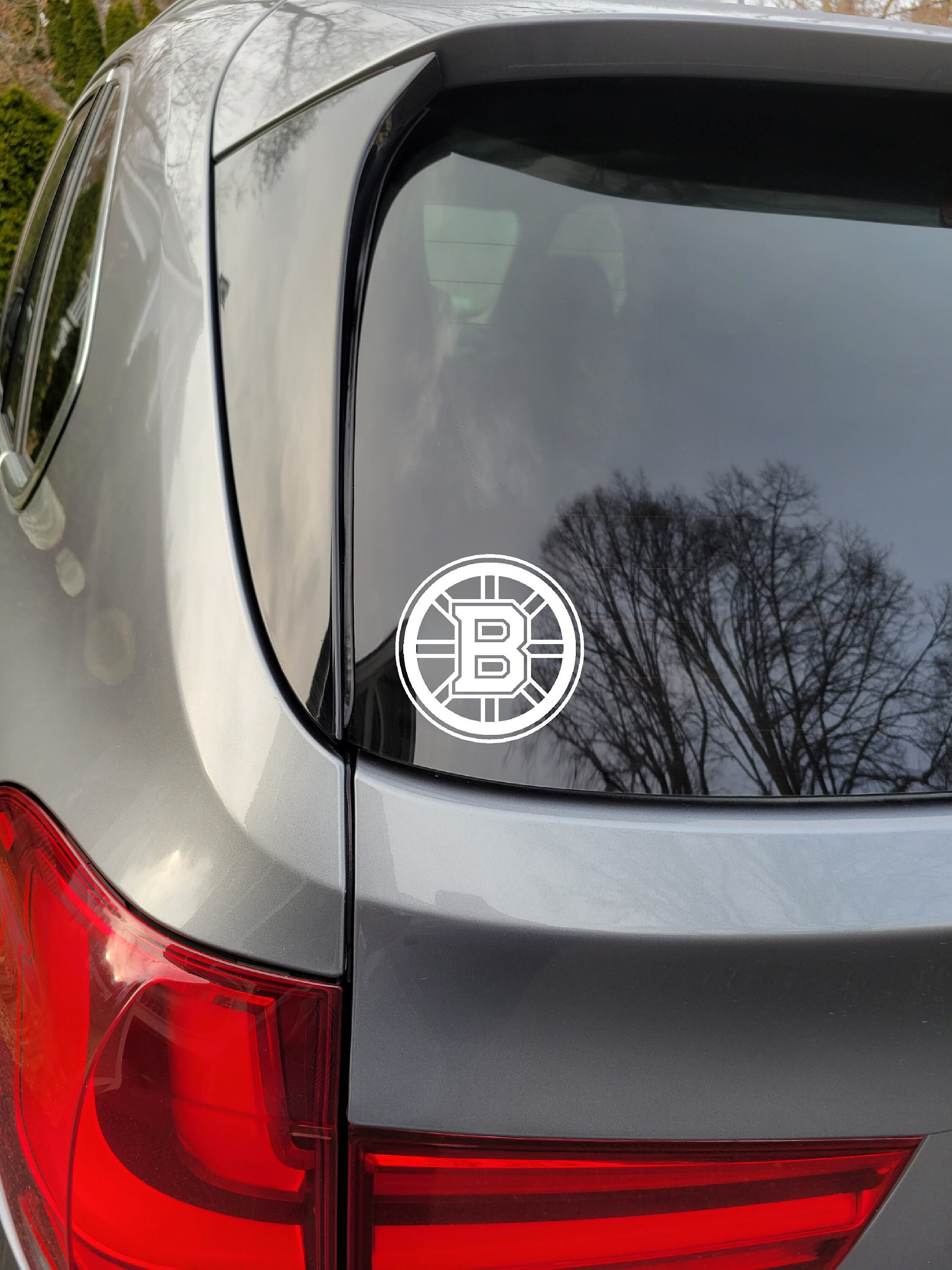 Boston Bruins Car Decal - Etsy
