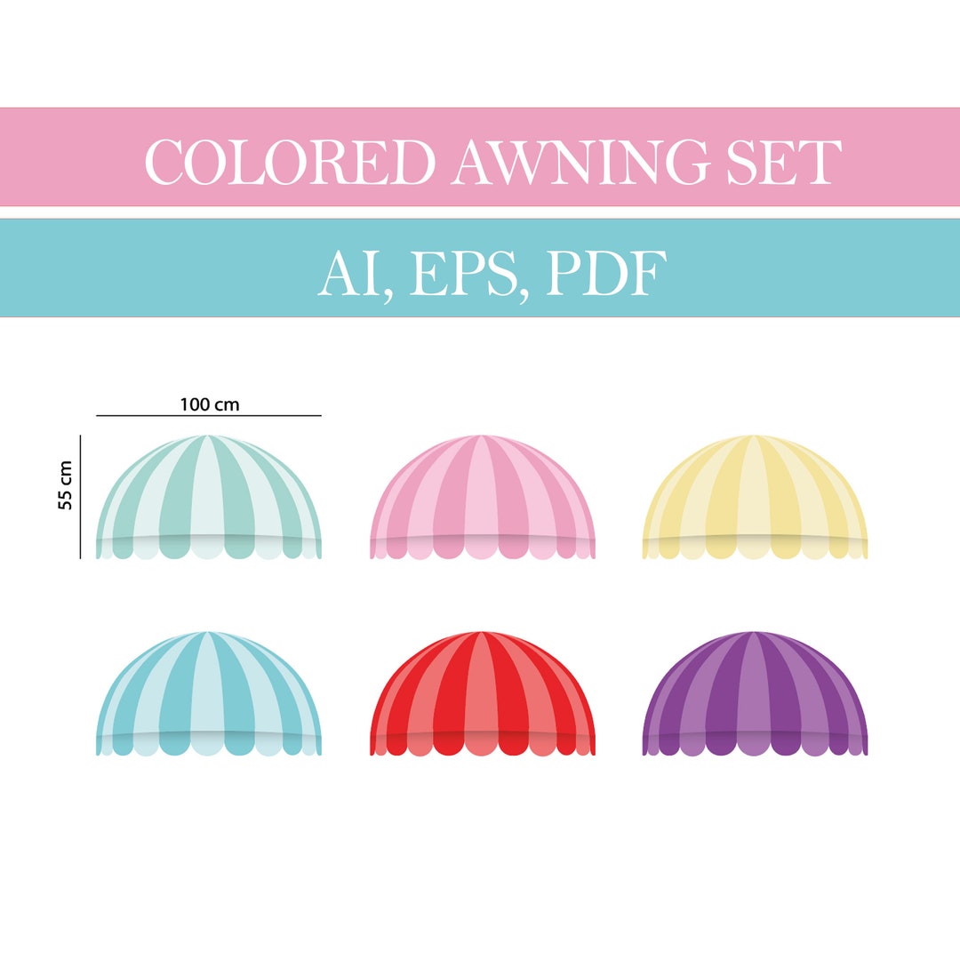 Big Decor Tent, DIGITAL FILE, Cutout Tent Sunshade Vector Design ...