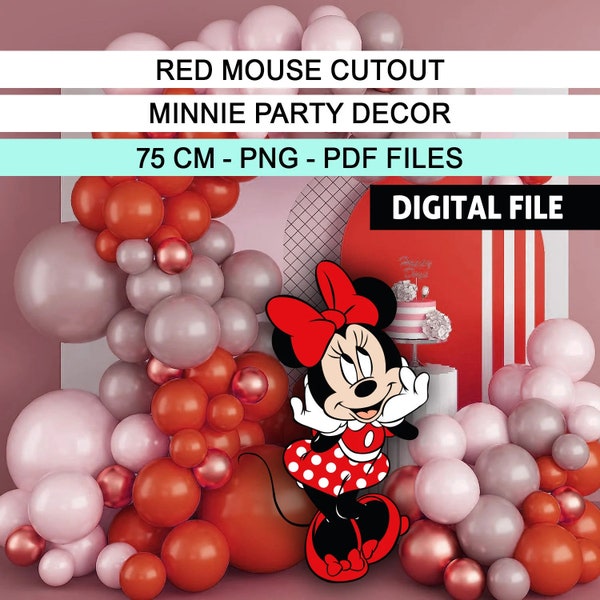Minnie Mouse Red - Etsy