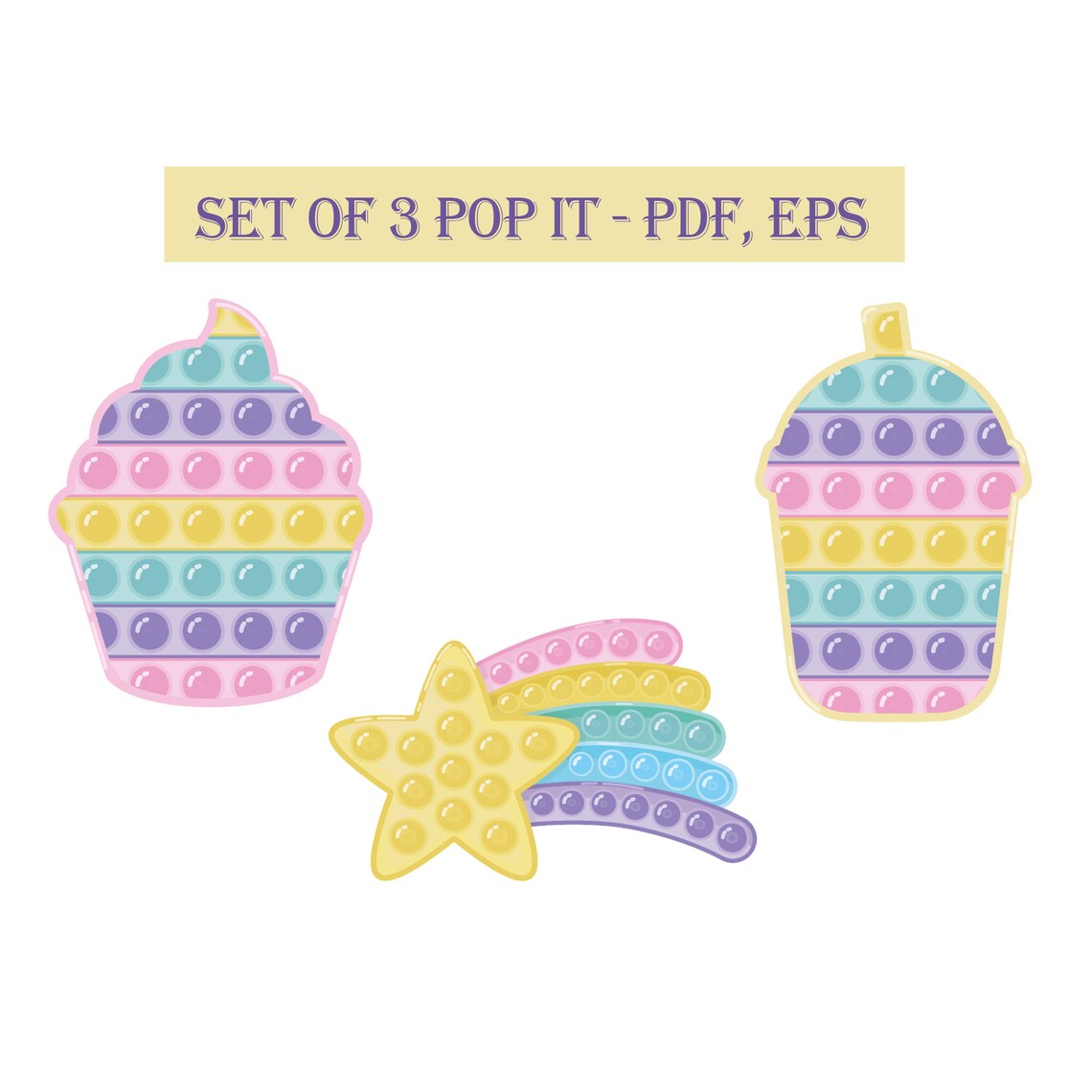 Editable Pop Big Decor It Birthday Party Cut Out Pop It - Etsy