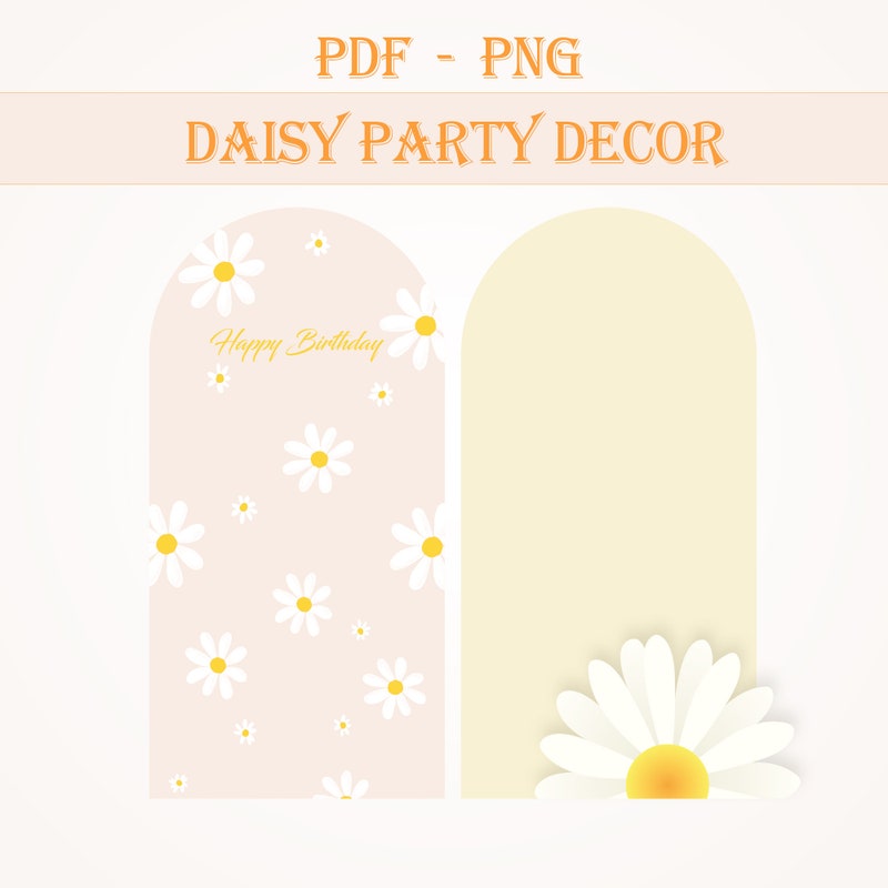 Daisy Party - Etsy