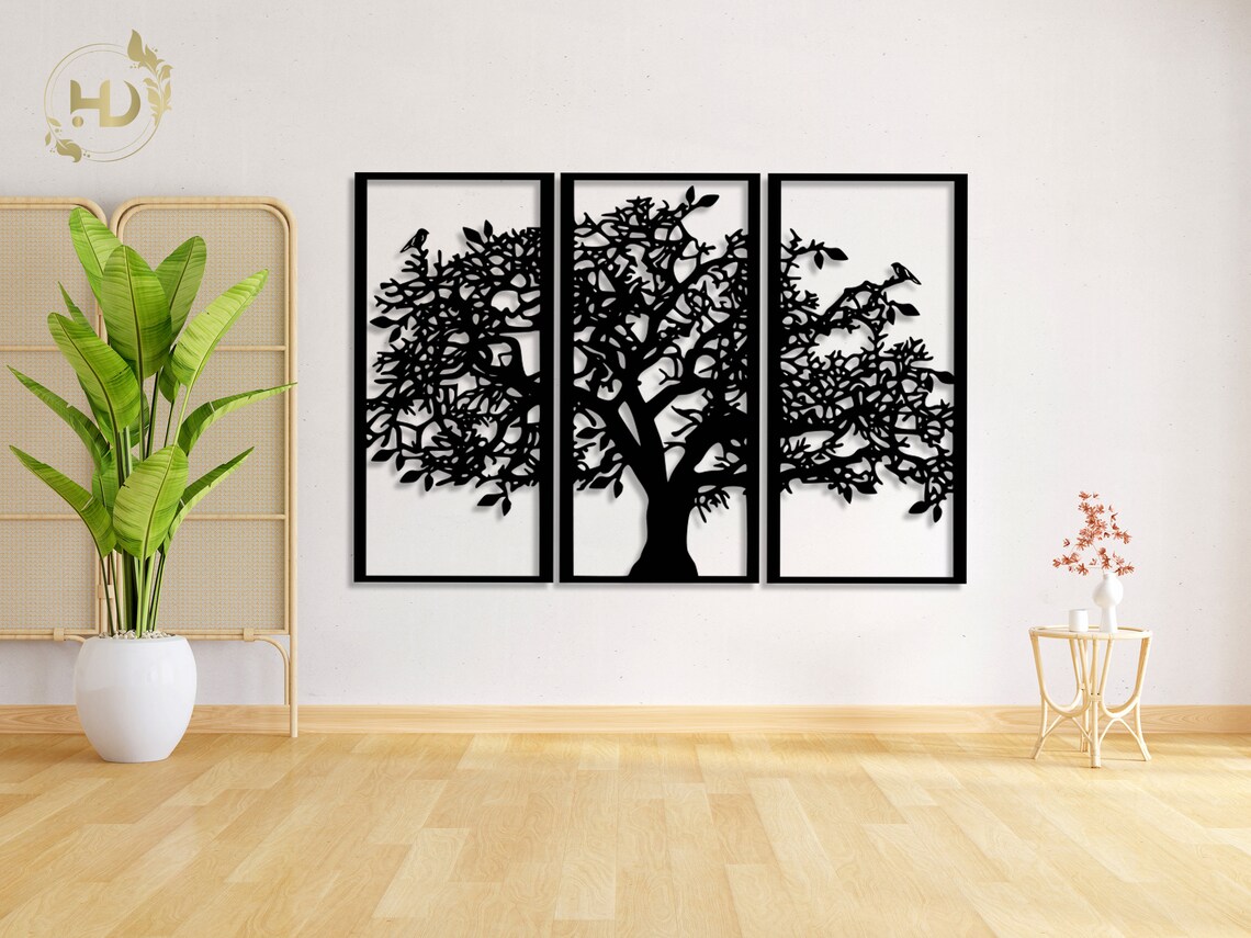 Metal Wall Art, Tree of Life, Tree of Life Wall Decor, Tree Wall Art ...
