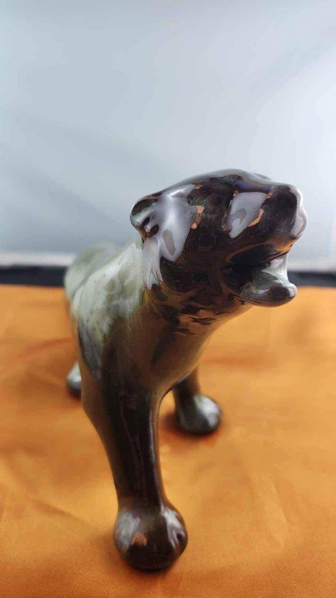 Rocky Mountain Pottery Mountain Lion 9 1/2 Inches Long X 6 Inches Tall ...