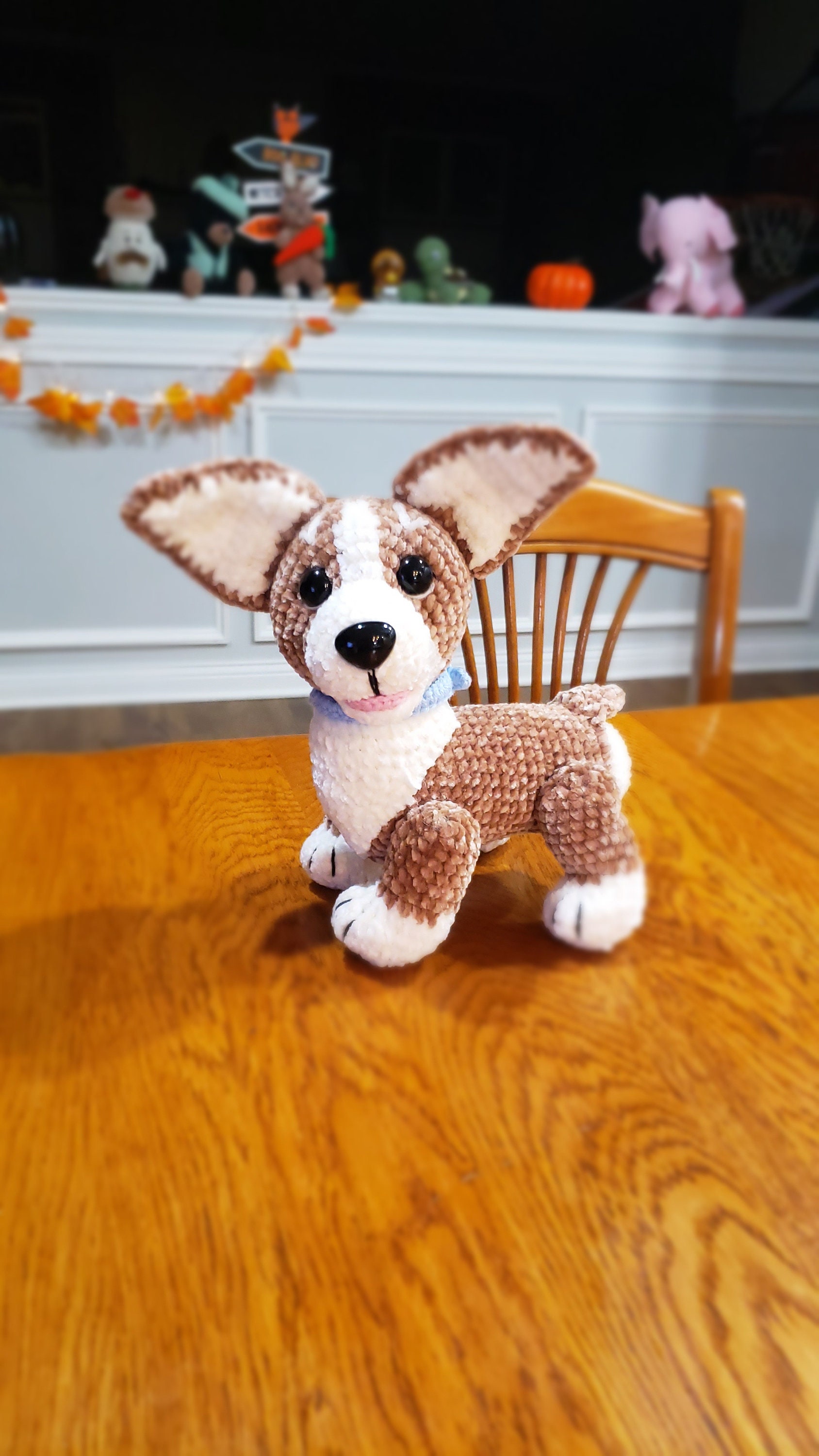 Dog Corgi With Collar - Etsy
