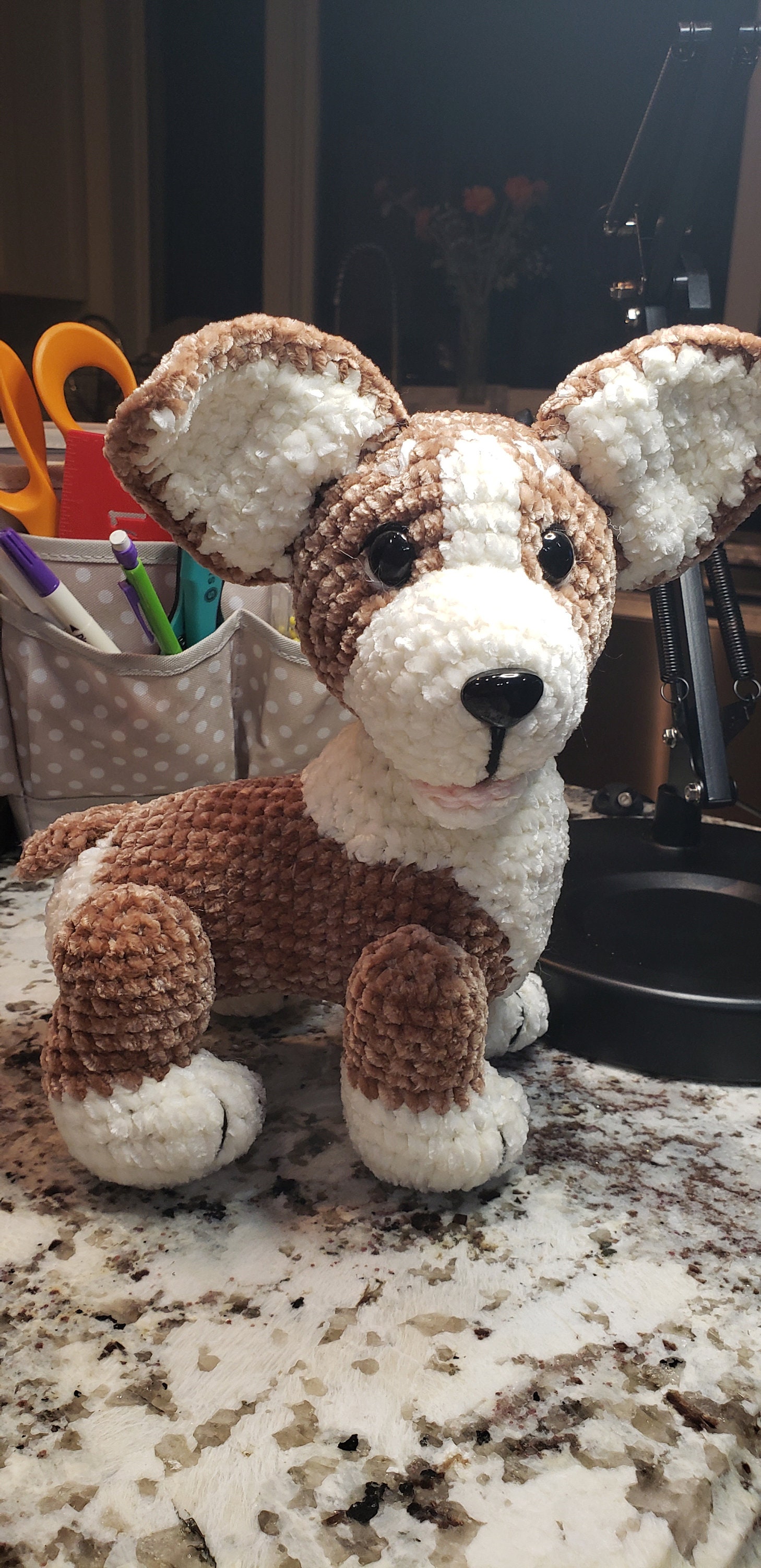 Dog Corgi With Collar - Etsy