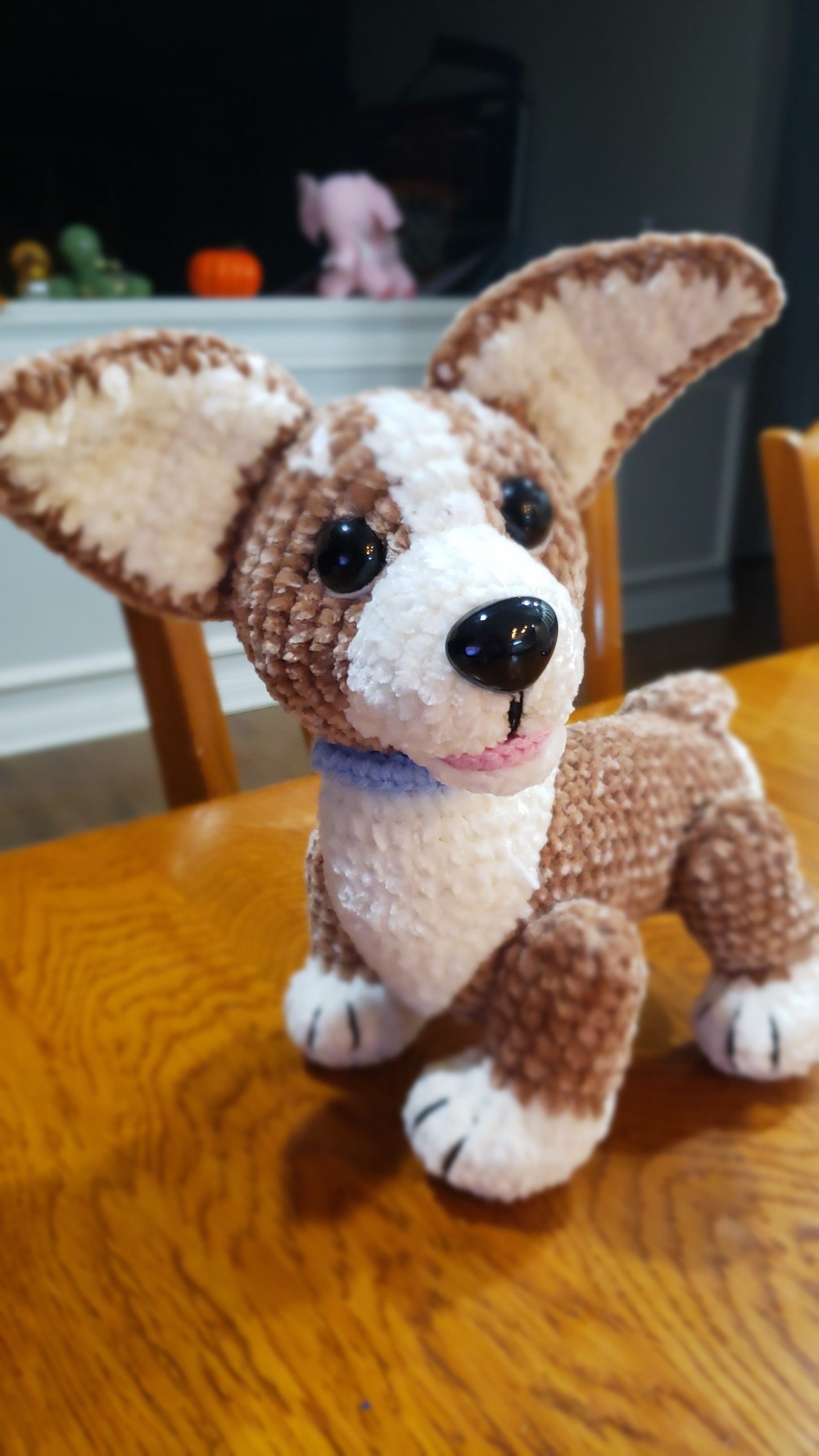 Dog Corgi With Collar - Etsy