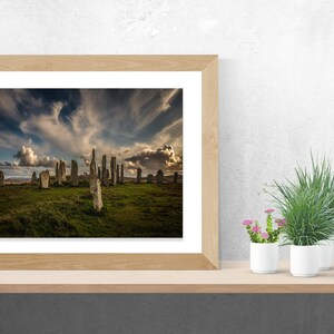 Callanish Stones, Isle of Lewis, Outer Hebrides, Scotland, Landscape ...