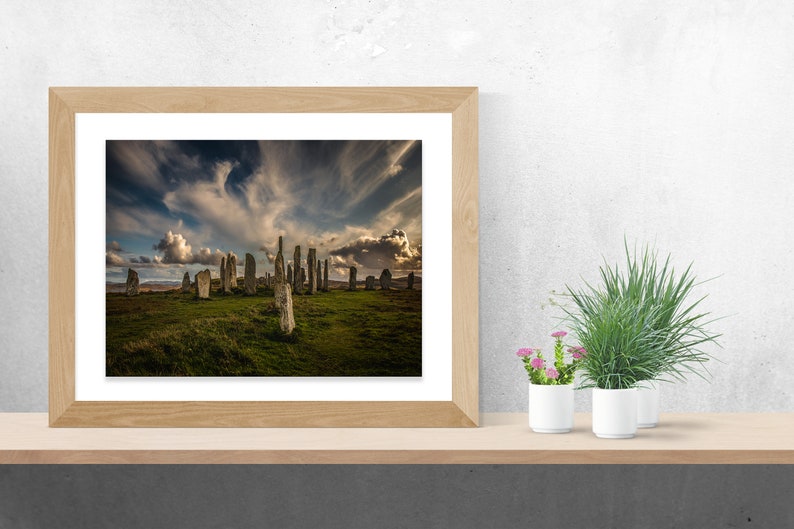Callanish Stones, Isle of Lewis, Outer Hebrides, Scotland, Landscape ...
