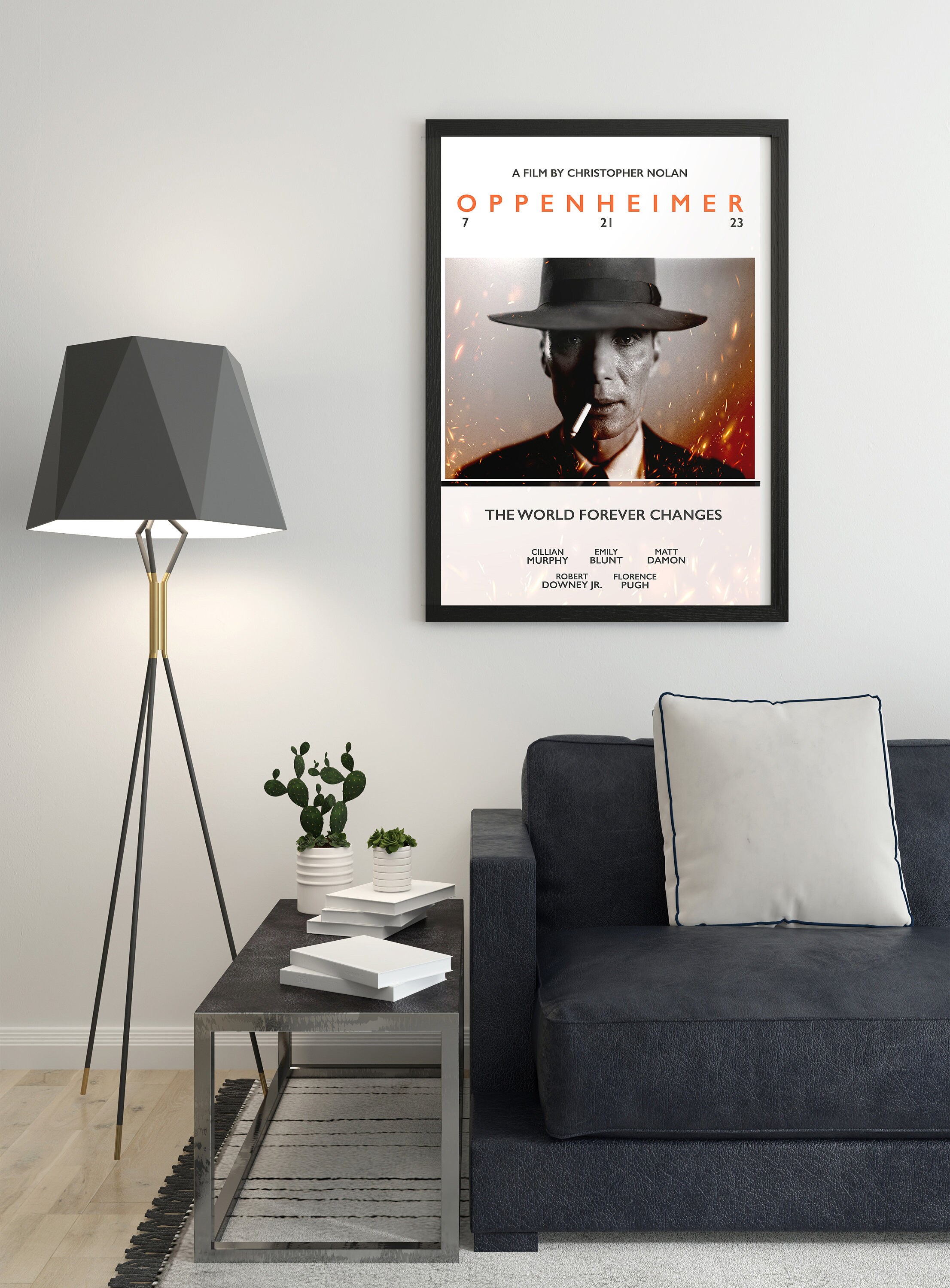 Oppenheimer Film Poster | Christopher Nolan Poster