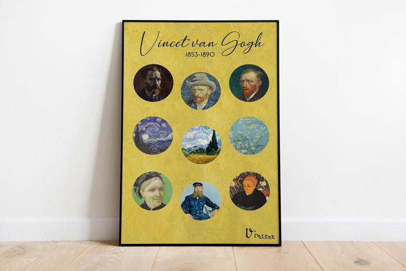 Van Gogh | "van Gogh Painting" Poster | Post-impressionism | Wall Art ...