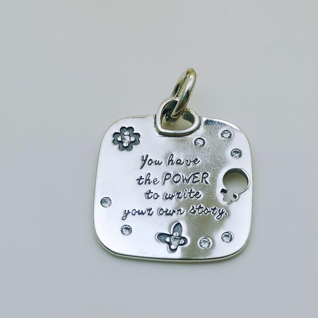 Pandora Female Empowerment Motto Pendant - Etsy