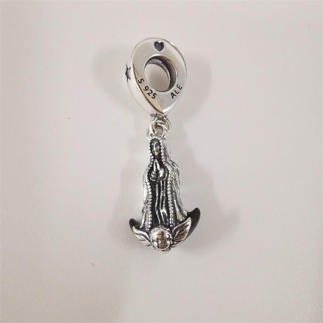 Pandora S925 Ale Silver Virgin Mary Dangle Charm - Etsy