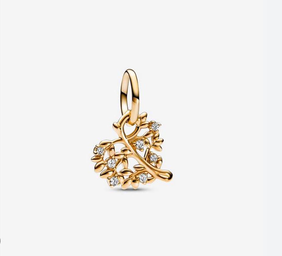 Pandora Sparkling Heart Family Tree Dangle Charm - Etsy