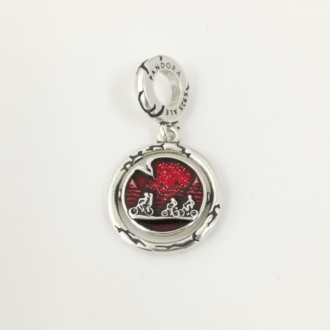Pandora Stranger Things Glow-in-the-dark Upside Down Dangle Charm - Etsy