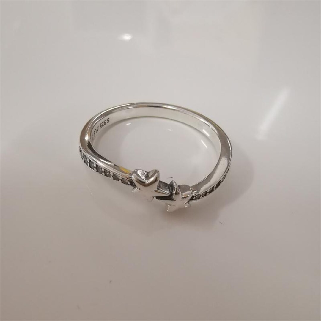 Pandora Shooting Stars Sparkling Ring - Etsy