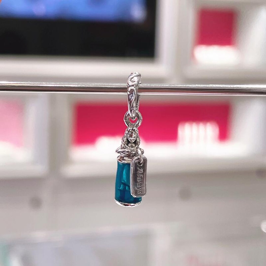 Silver Pandora Alice in Wonderland Drink Me Dangle Charm - Etsy