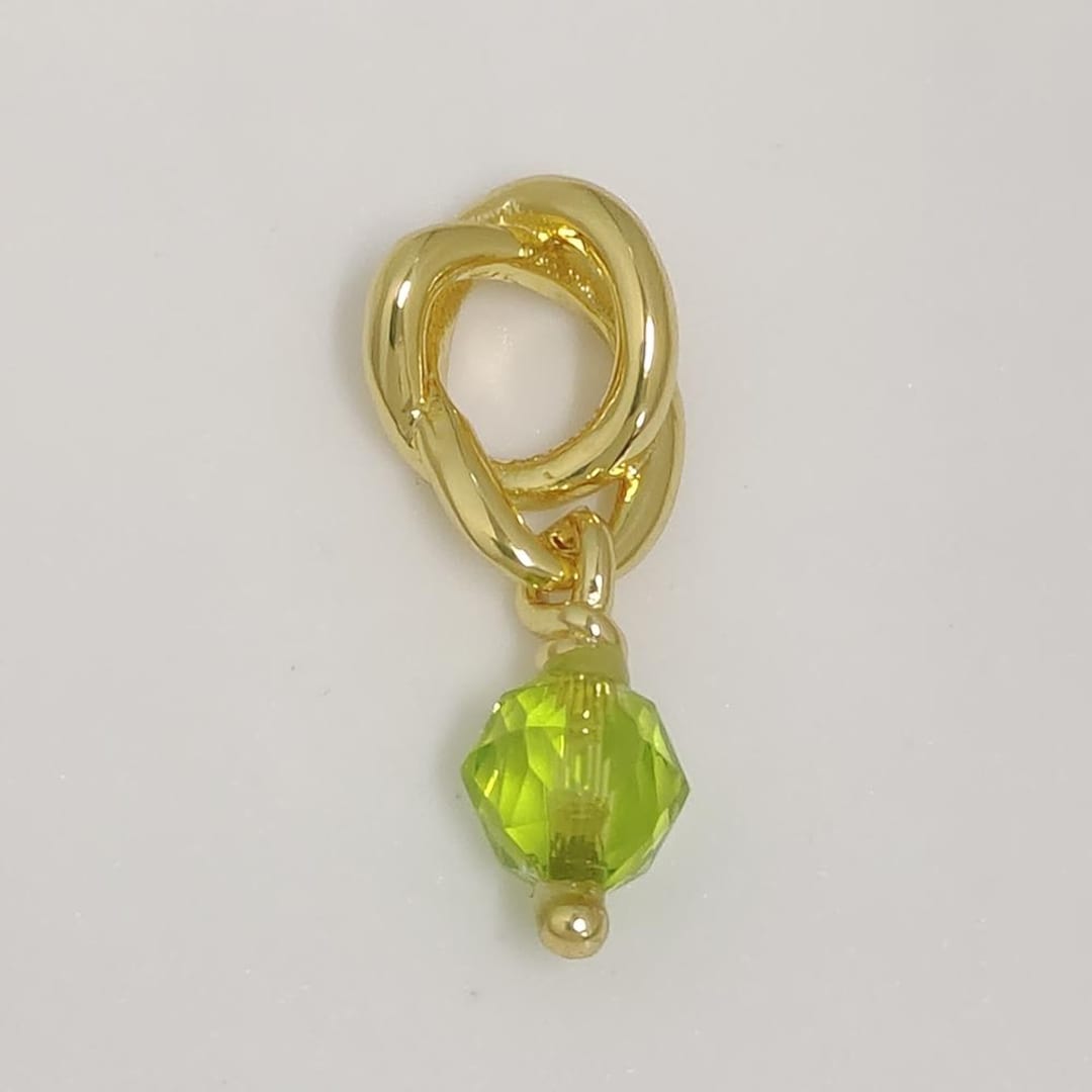 PANDORA August Birthstone Eternity Circle Dangle Charm - Etsy