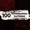 100 Topographic Patterns Transparent Background, Green Pattern ...