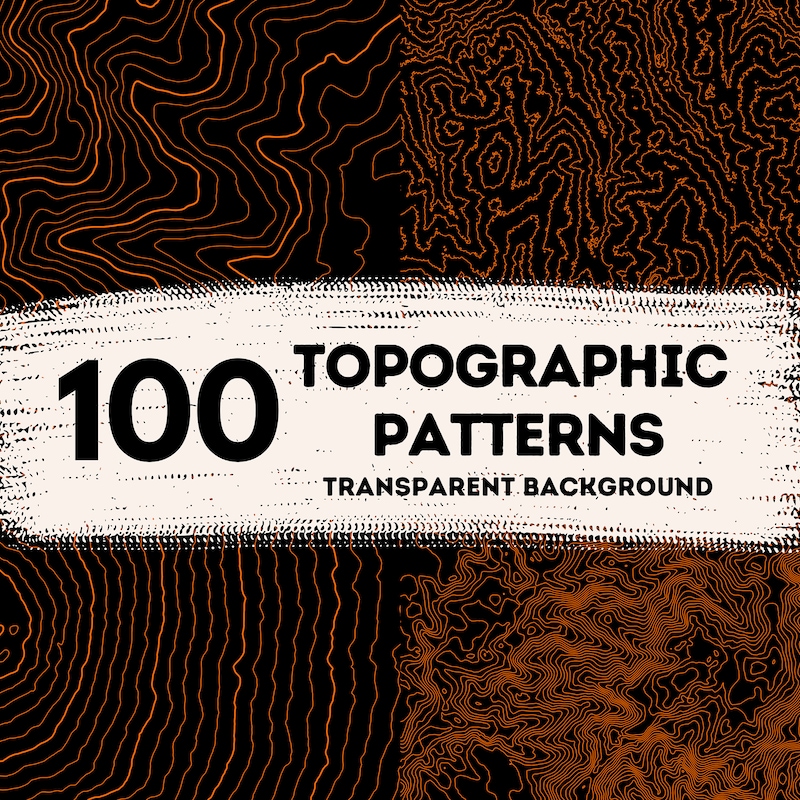 Topography Vinyl Black - Etsy