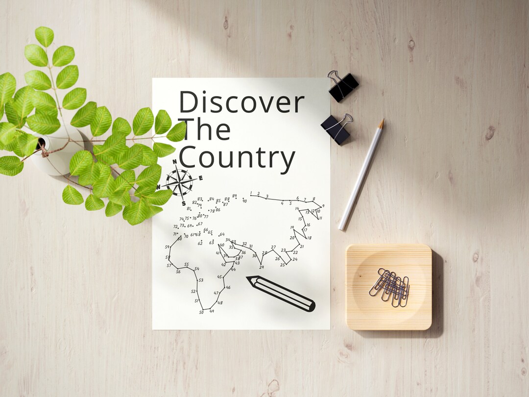 20 Dot-to-dot Maps for Kids, Countries, Map, Dot to Dot to Class ...